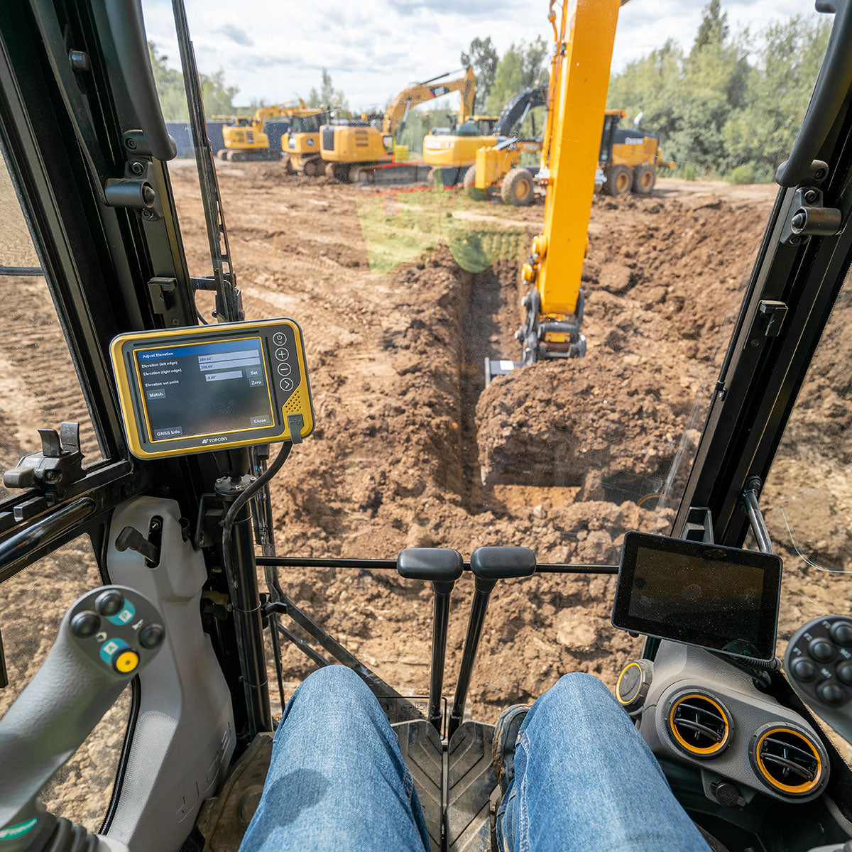 Topcon X-53i - 3D System Control for Excavators